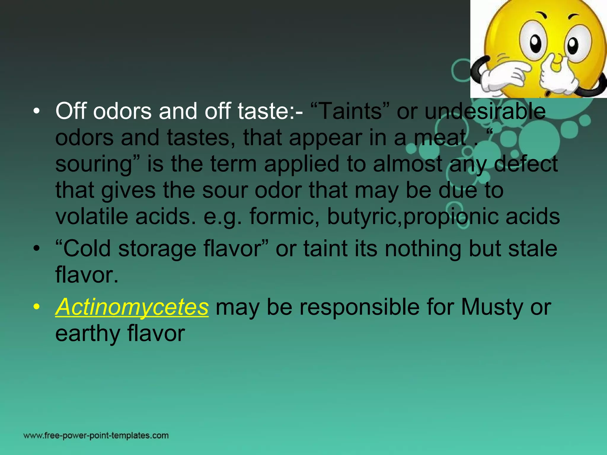 Spoilage of meat | PPT