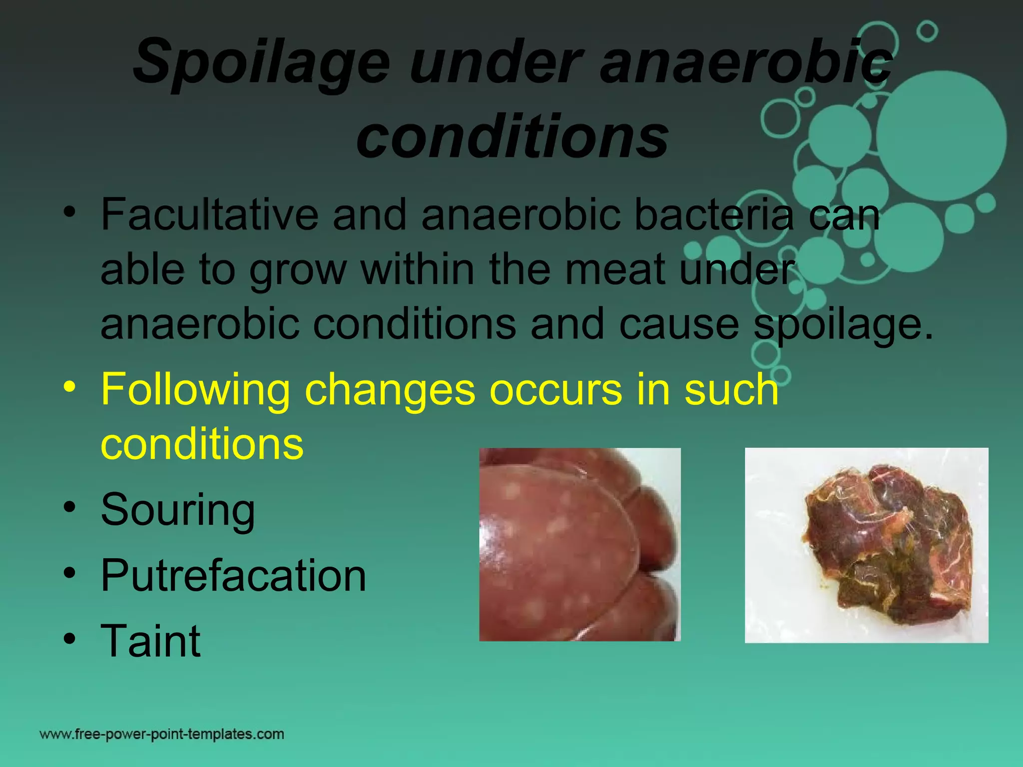 Spoilage of meat | PPT