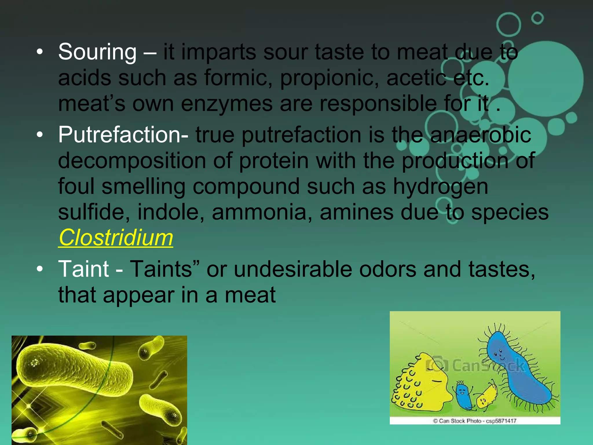 Spoilage of meat | PPT