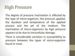 Spoilage of meat | PPTX