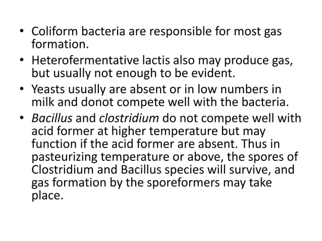 Contamination, Preservation and Spoilage of milk | PPTX