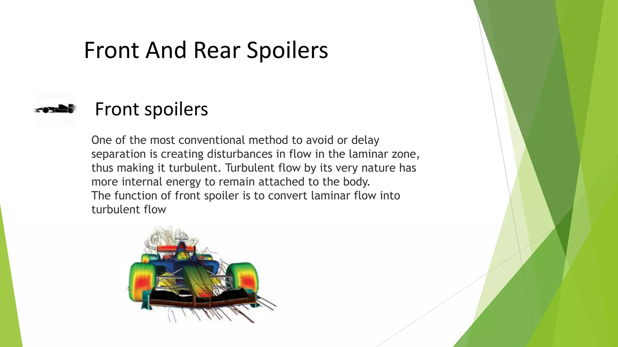 Spoilers in automobile | PPTX