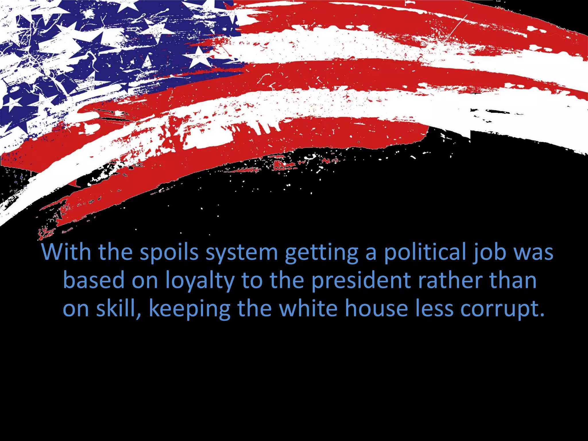 Spoils system bridgette mack | PPT