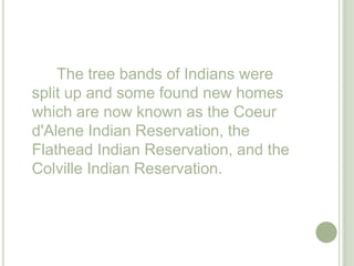 Spokane indian reservation | PPTX