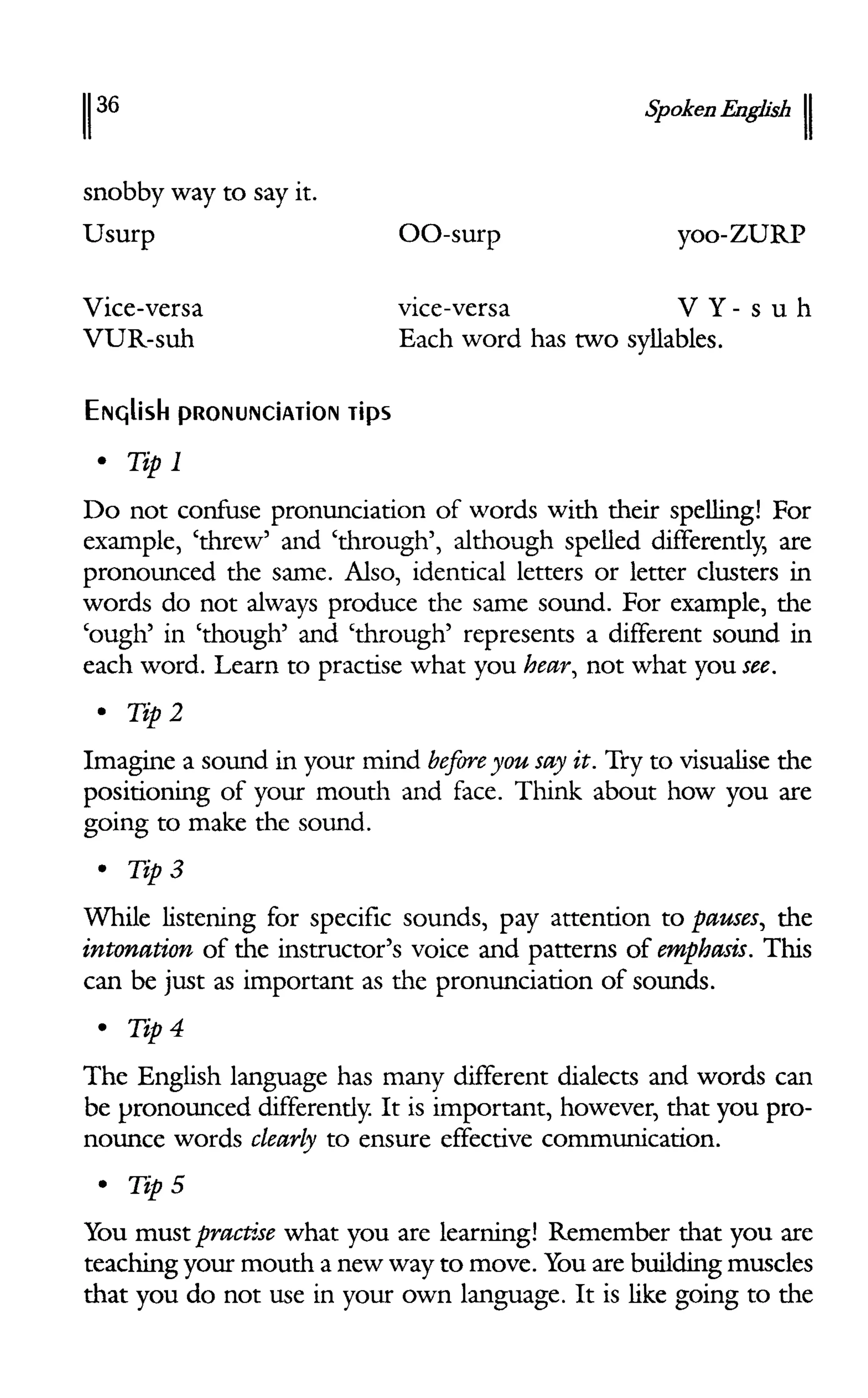 Spoken english | PDF