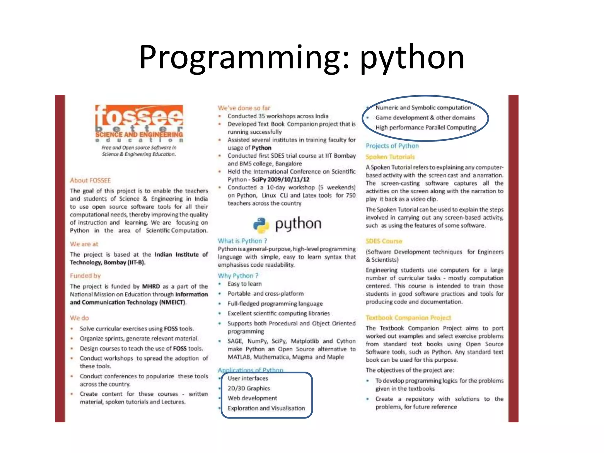 Spoken tutorials libreoffice | PPT