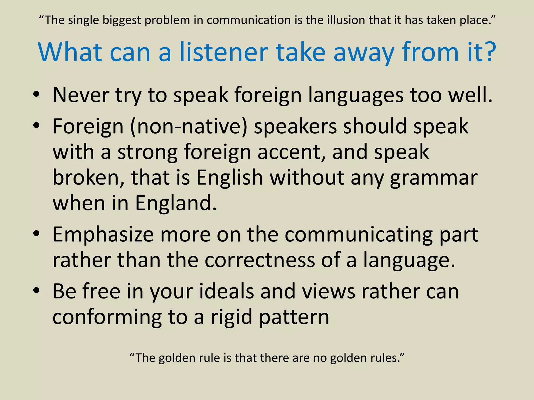 Spoken English and Broken English by G.B. Shaw | PPTX