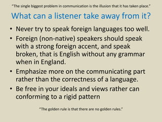 Spoken English and Broken English by G.B. Shaw | PPTX