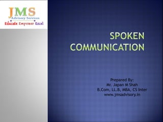 Spoken communication Skills/ Telephonic Communication Skills ...