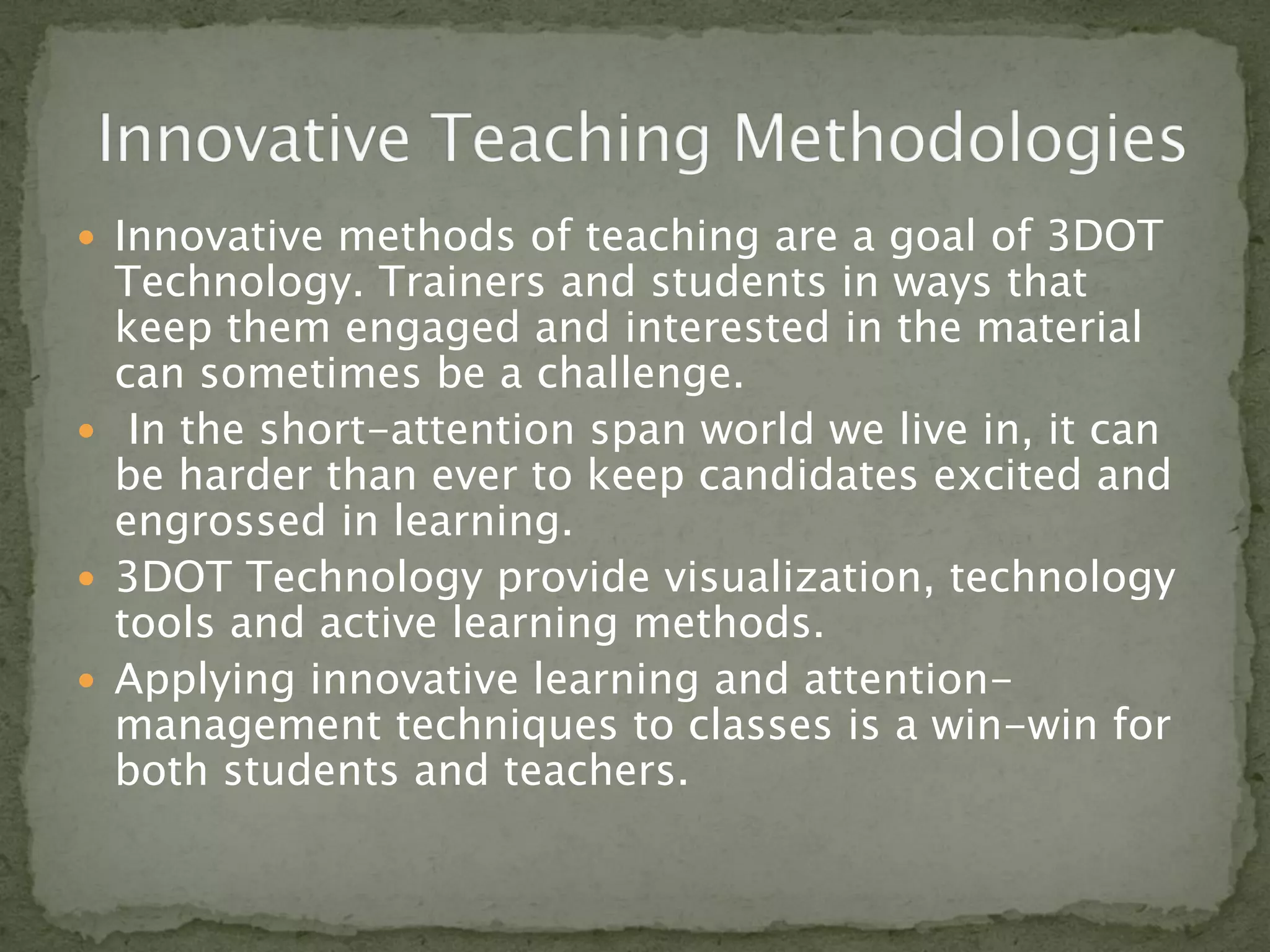 Spoken english 3DOT Technologies | PDF