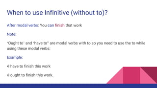 Spoken English Beginner Session 16 - Gerunds & Infinitive - Ash Vyas | PPT