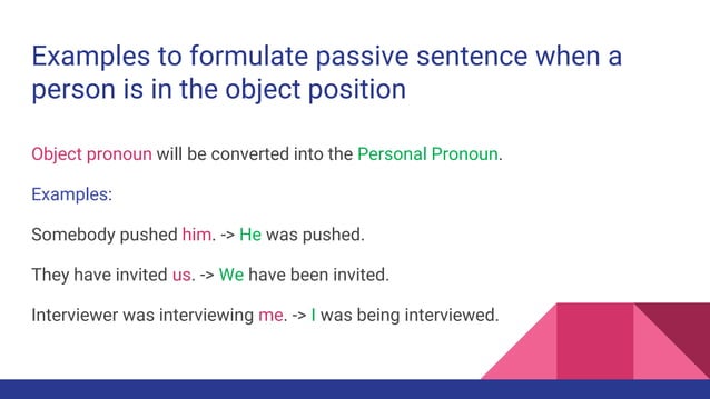Spoken English Advanced Session 19 - Passive Voice - Ash Vyas | PPT
