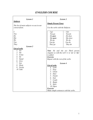 Spoken English Course.doc
