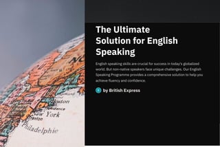Fluency Unleashed: English Speaking Course for All Levels | PDF