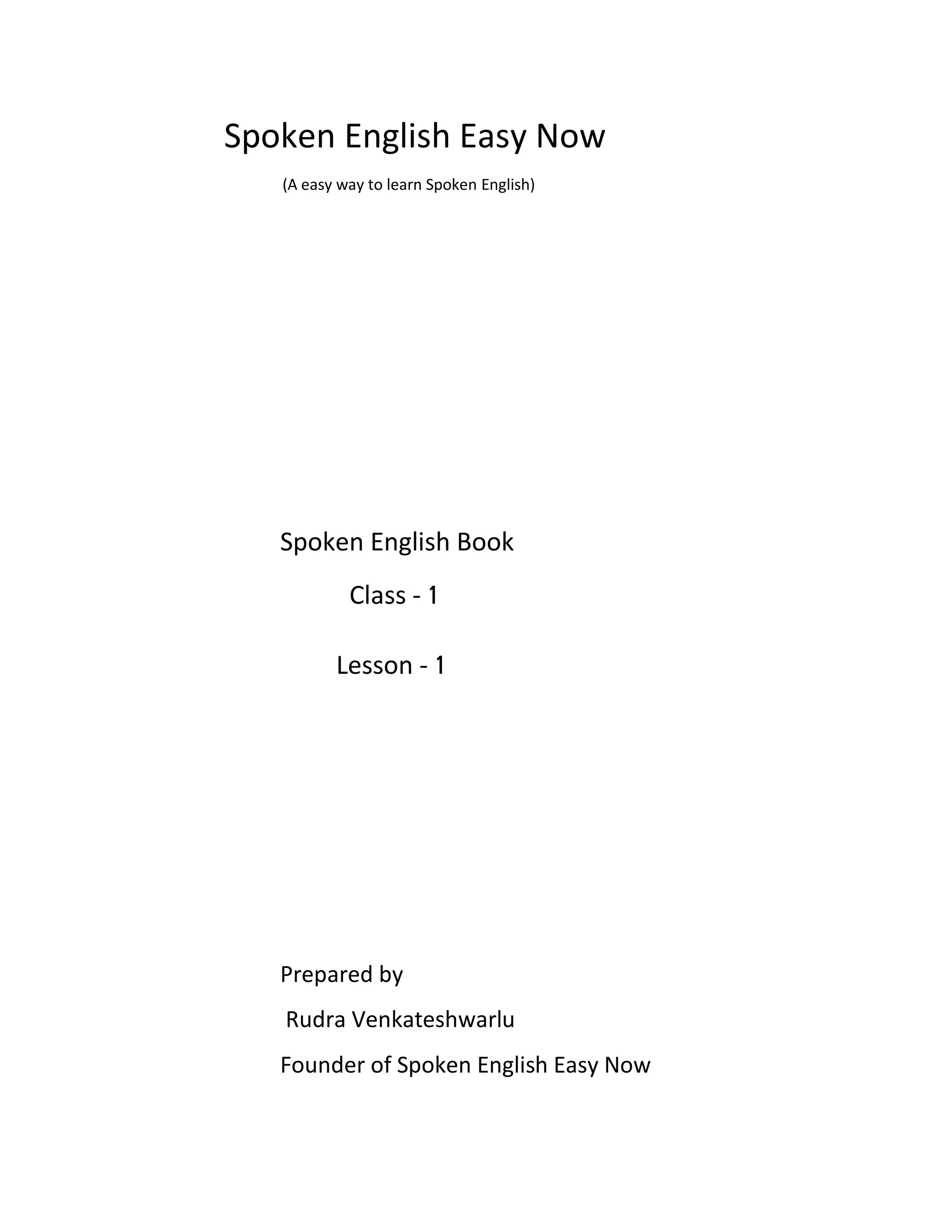 Spoken English Lesson 1.pdf
