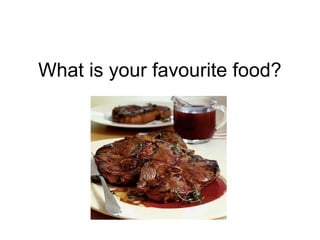 Spoken english ppt food habits self | PPT