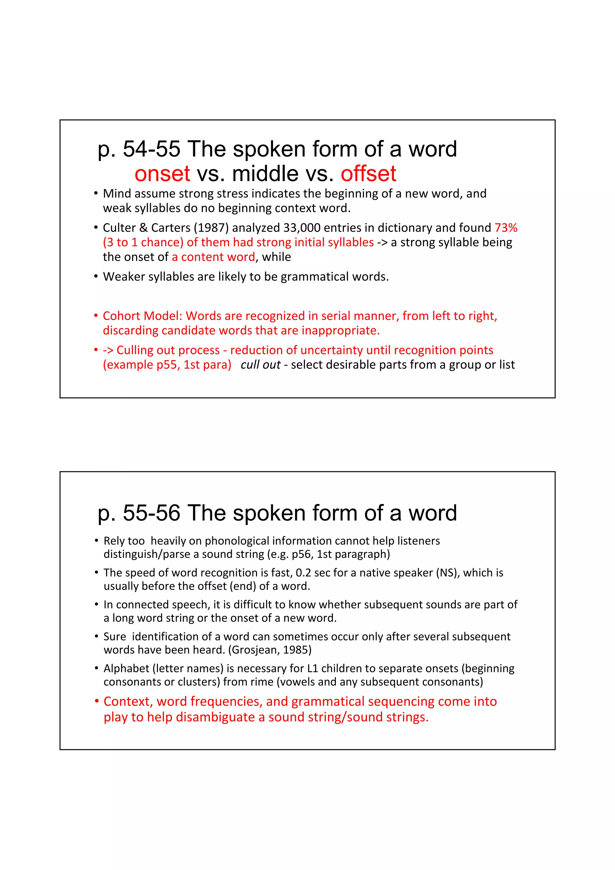 Spoken form what is a word-Norbert Schmitt | PDF