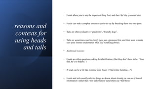 spoken grammar heads and tails.pptx