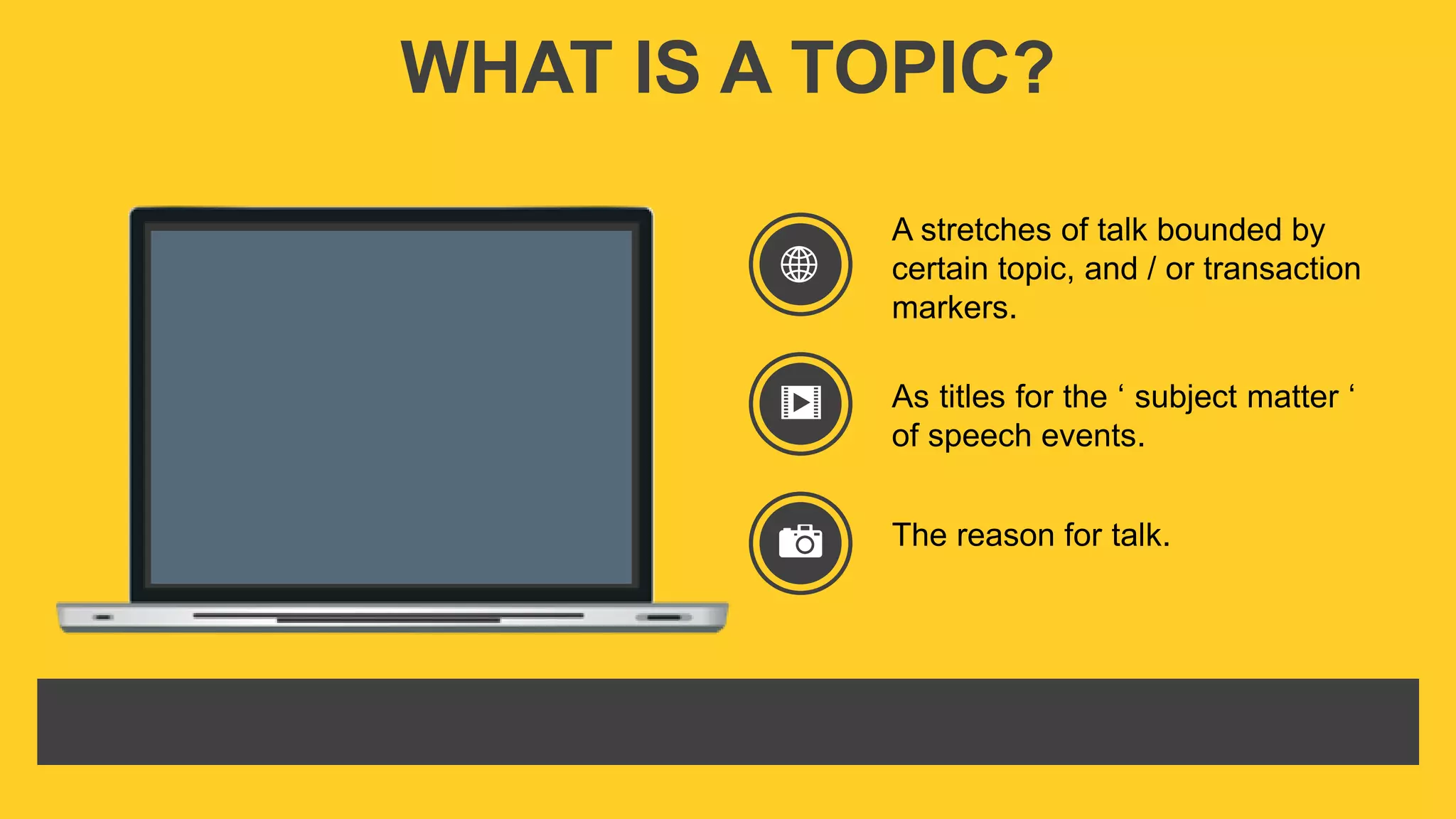 Spoken language (Discourse Analysis) | PPTX