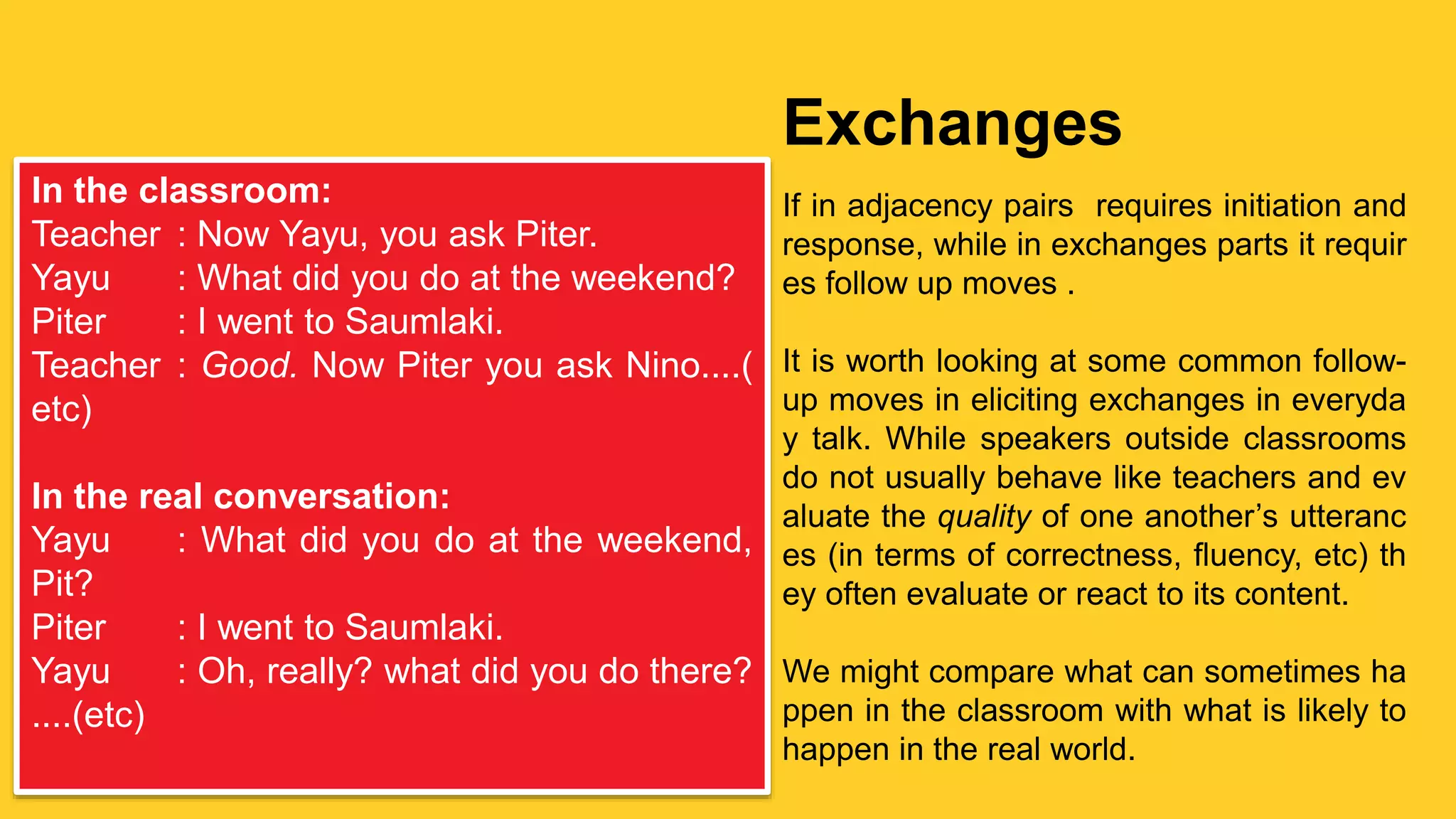 Spoken language (Discourse Analysis) | PPTX
