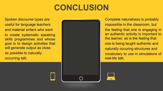 Spoken language (Discourse Analysis) | PPTX