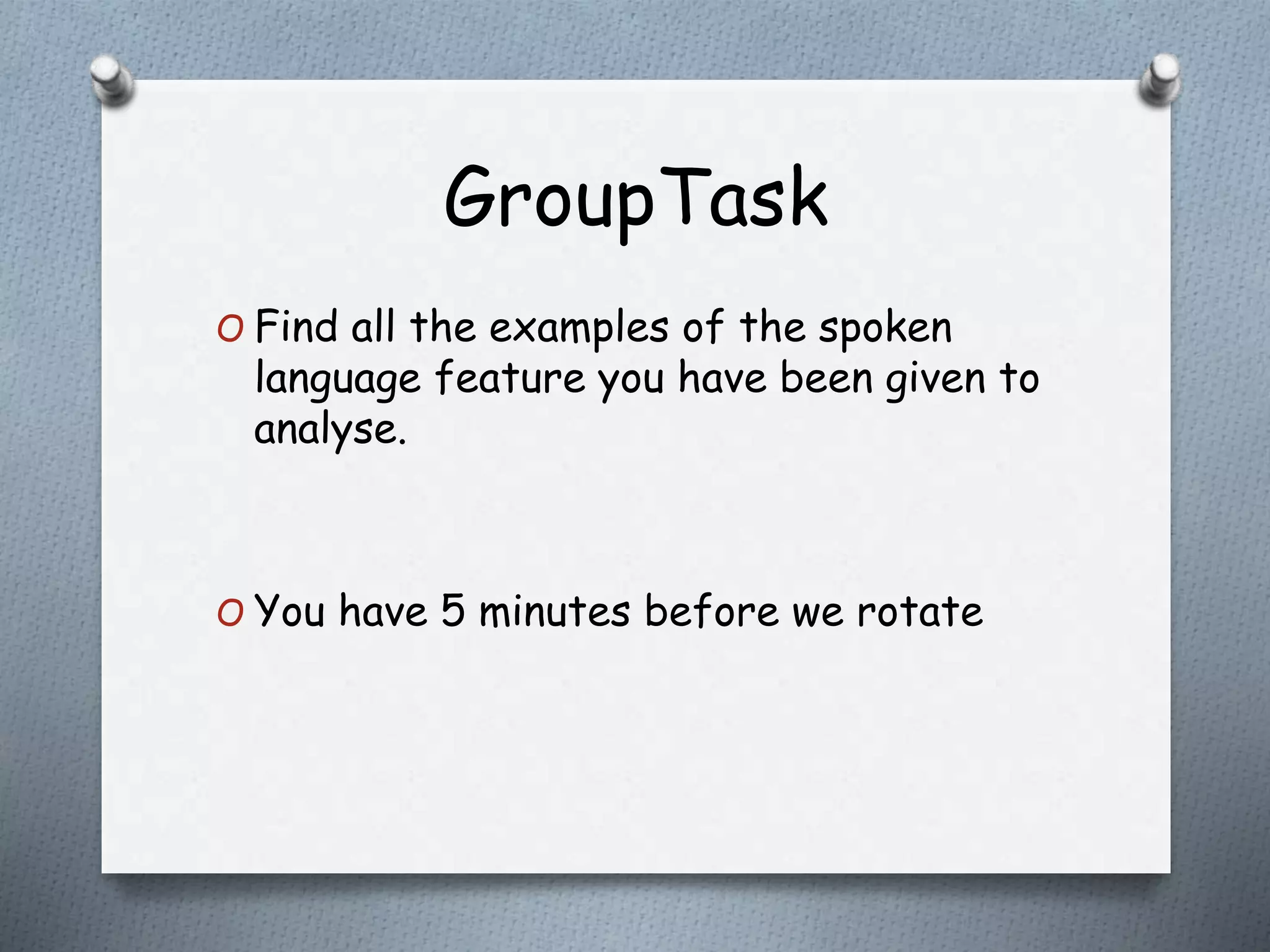 Spoken language study 10 | PPT