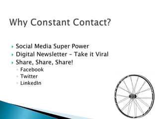 Spokes of the Social Media Wheel | PPTX