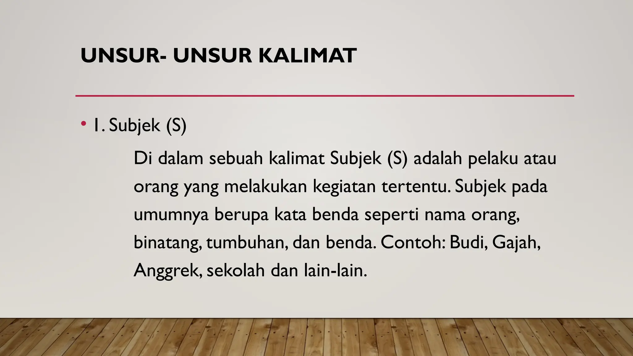 materi SPOK kelas VII Bahasa Indonesia SMP | PPTX