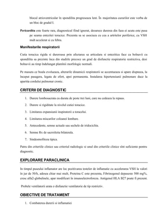 Spondilita anchilozanta | PDF