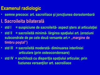 Spondilita anchilozanta | PPT