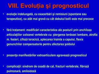 Spondilita anchilozanta | PPT