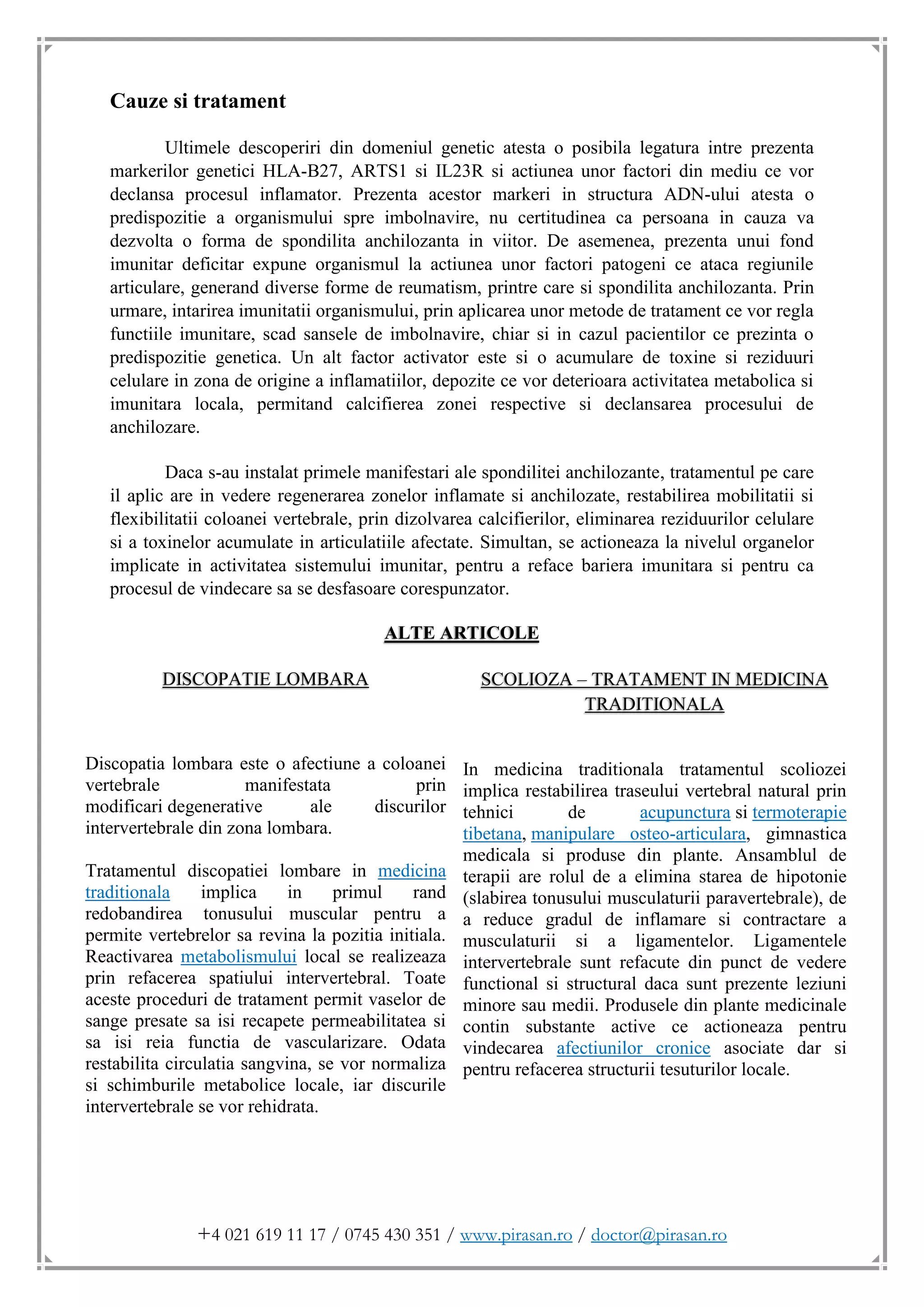 Spondilita anchilozanta | PDF