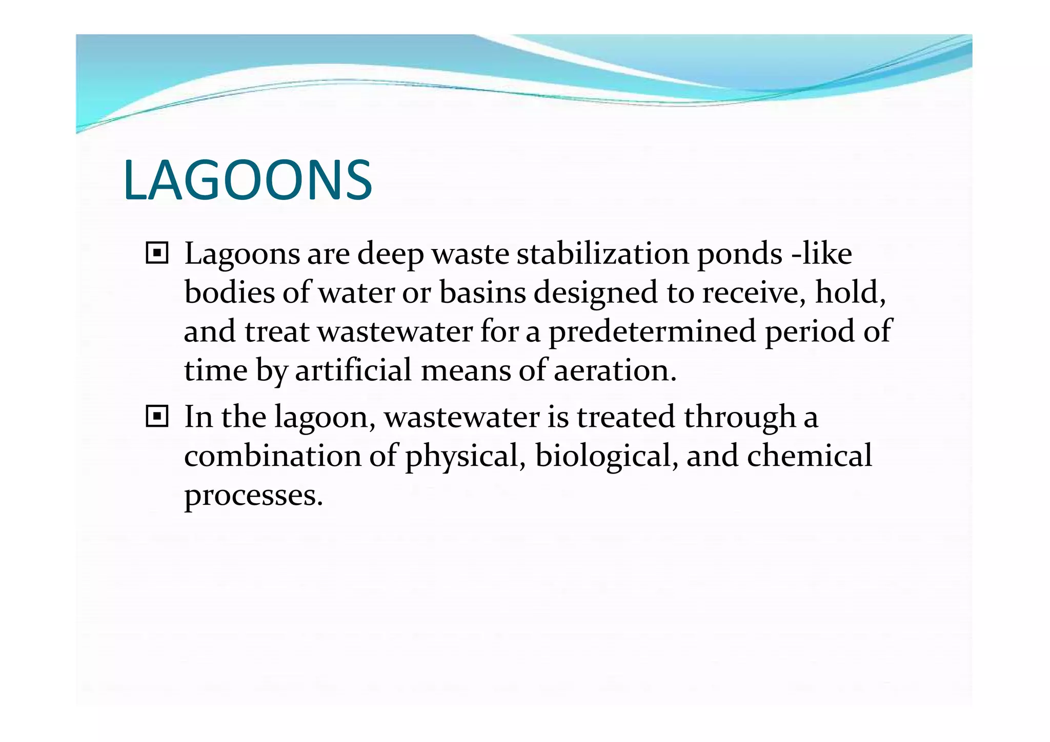 ponds and lagoons | PDF