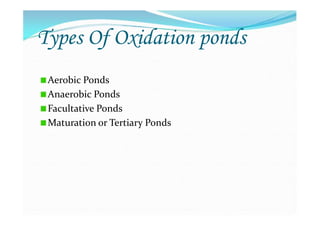 ponds and lagoons | PDF