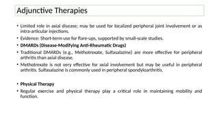 Spondylitis: Diagnosis and Treatment as per Guidelines | PPT
