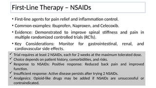 Spondylitis: Diagnosis and Treatment as per Guidelines | PPT