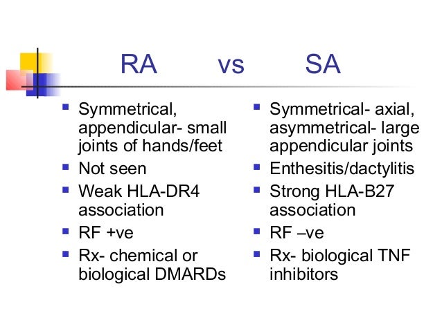 Spondyloarthropathy