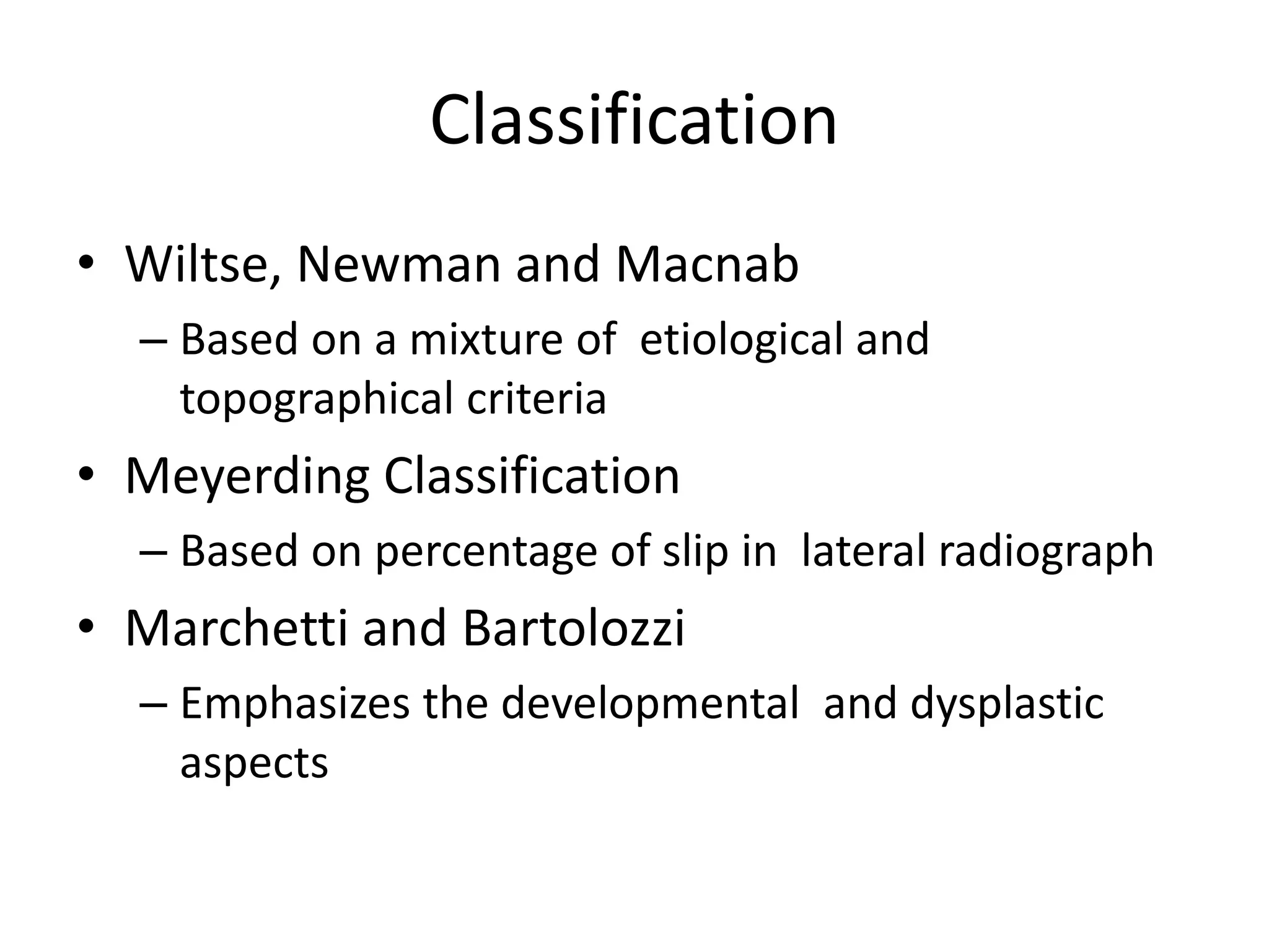 Spondylolisthesis | PPTX