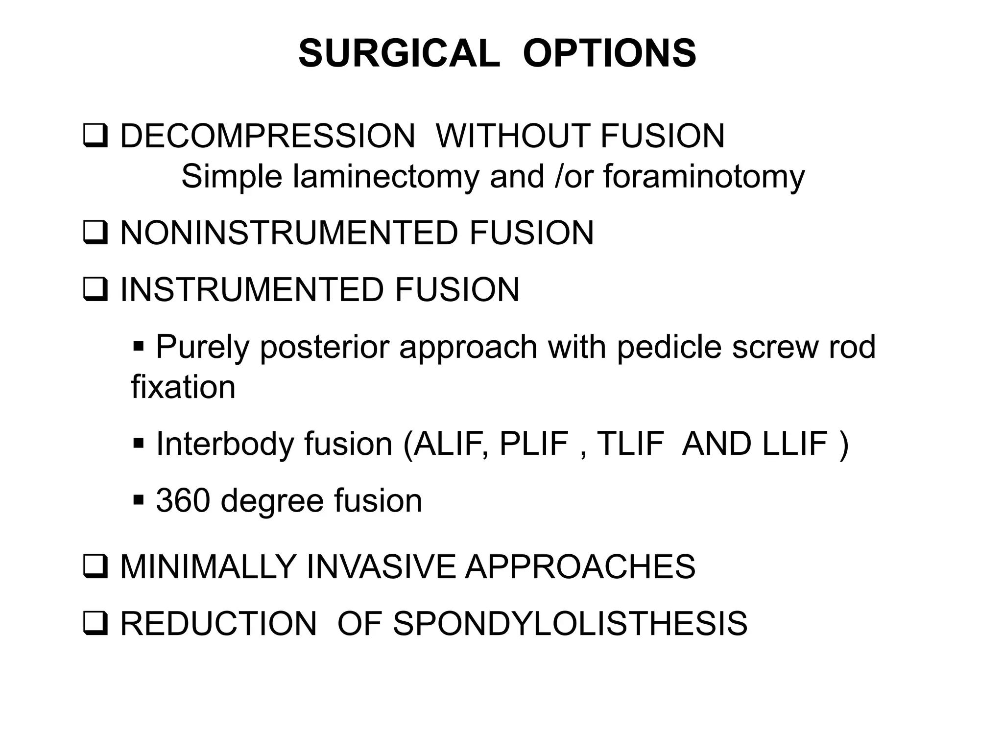 Spondylolisthesis | PPTX