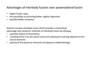 Spondylolisthesis | PPTX