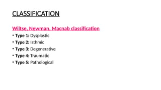 SPONDYLOLISTHESIS DRD.pptx