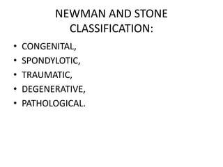 Spondylolisthesis ms | PPT