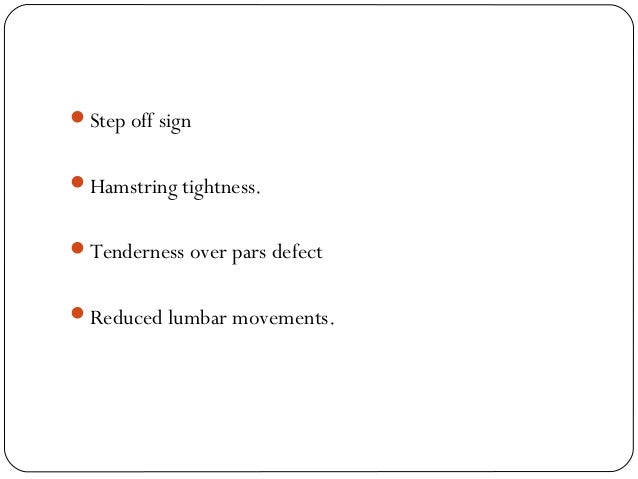Spondylolisthesis upload