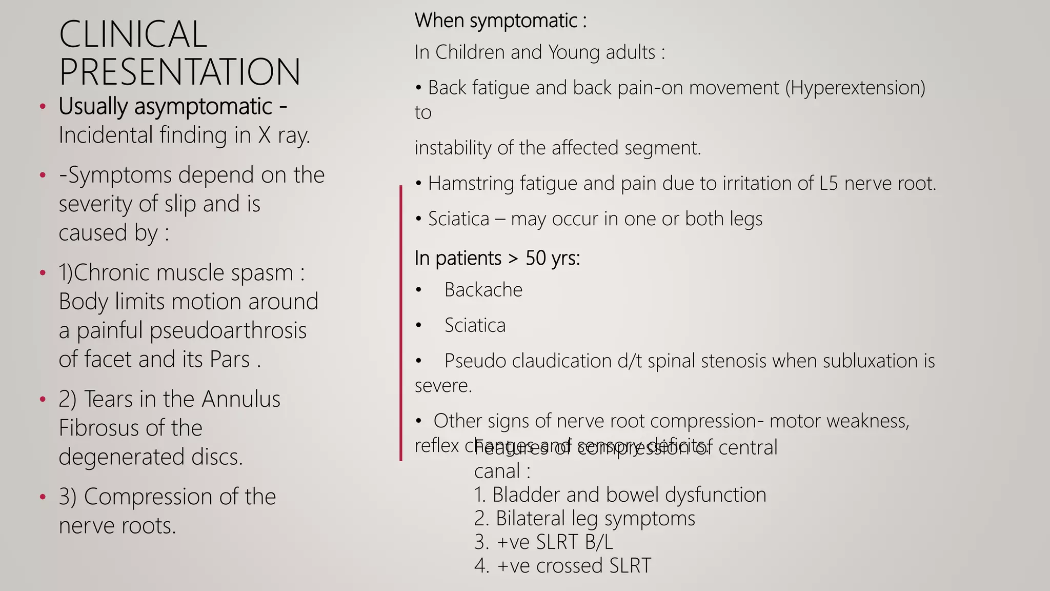 Spondylolithesis (1) | PPTX