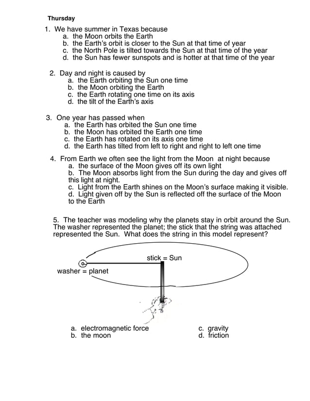 Seasons (worksheet) | PDF | Geography | Science
