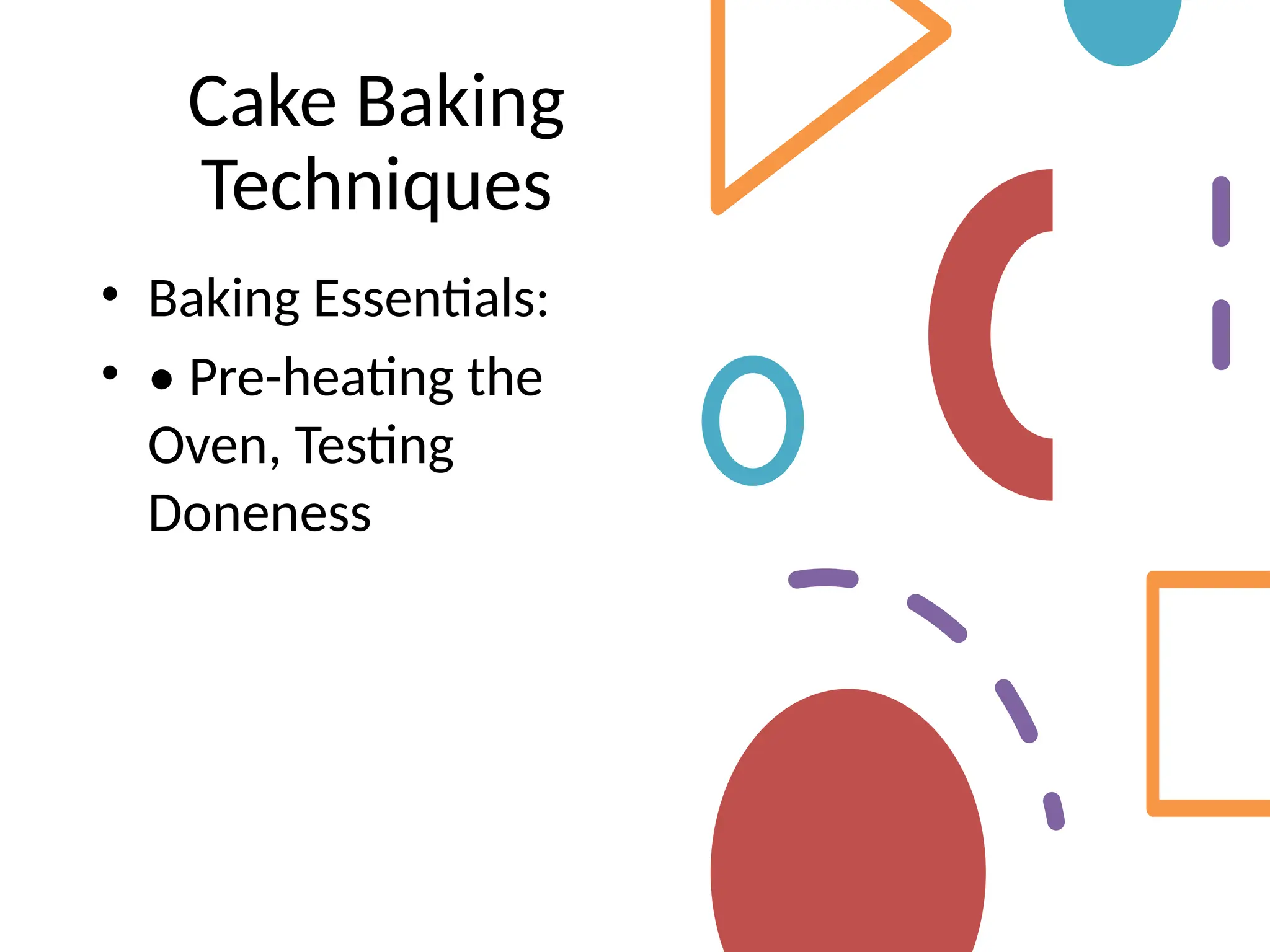 sponge and cake power point presentation | PPTX