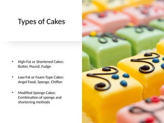 sponge and cake power point presentation | PPTX
