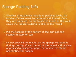 Sponge based desserts | PPT