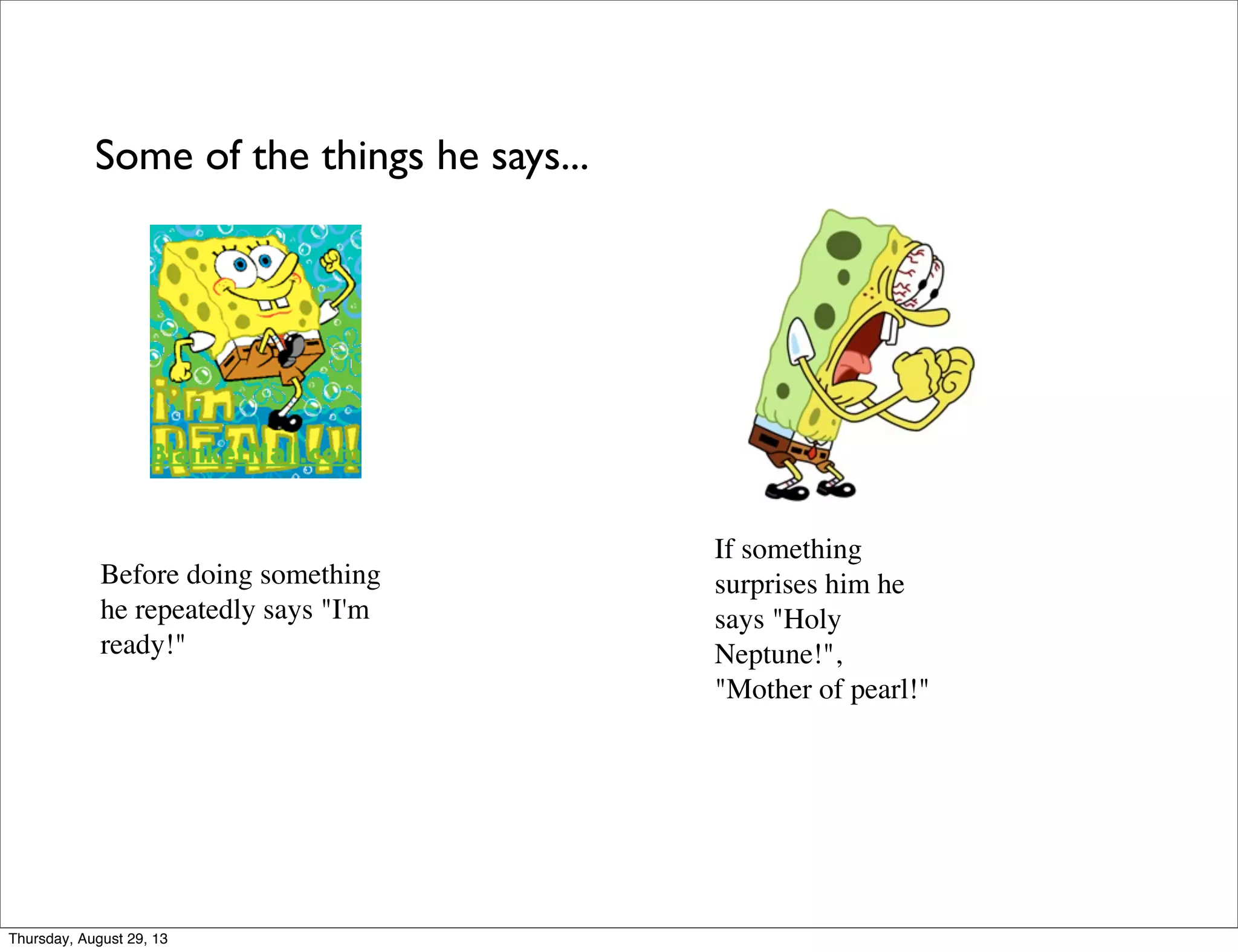 Spongebob | PPT