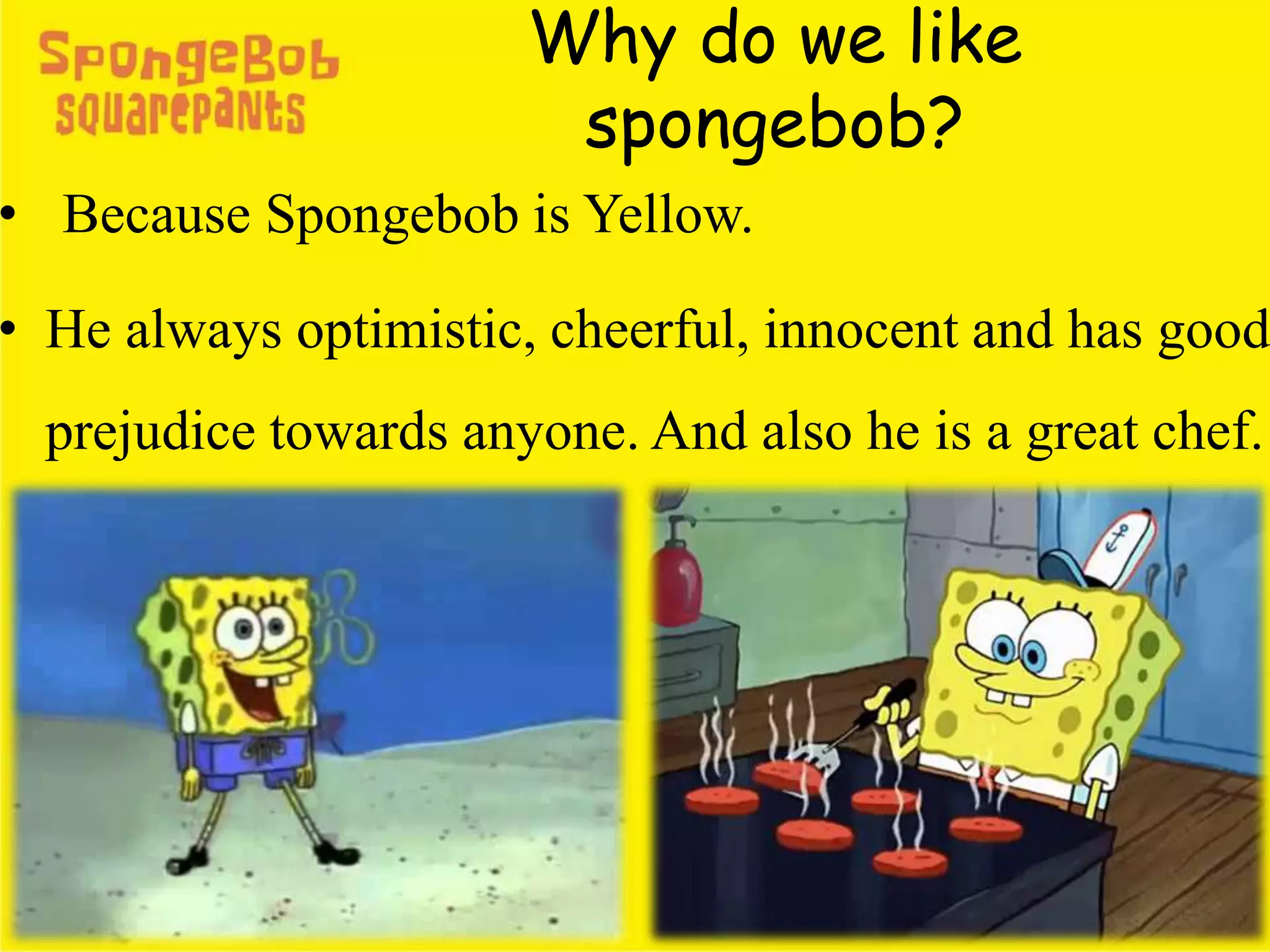 Spongebob Squarepants presentation | PPTX